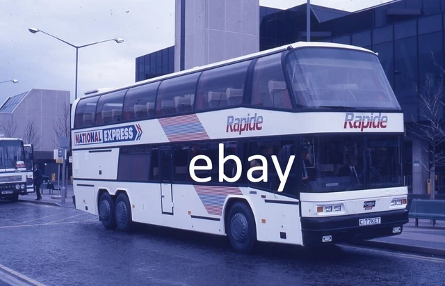 ORIGINAL 35MM BUS SLIDE NATIONAL EXPRESS RAPIDE C177KET on 23/4/86. £2.99 - PicClick UK