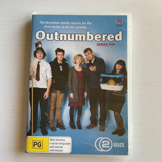 OUTNUMBERED SERIES FIVE 5 DVD TV Season 2 Discs ABC Comedy PAL R4 $14. ...