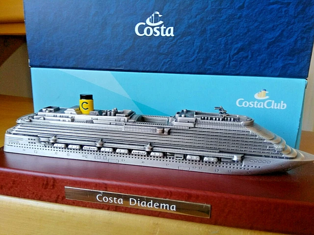 COSTA DIADEMA SCHIFFSMODELL, Kreuzfahrtschiff, massiv Metall! Costa ...