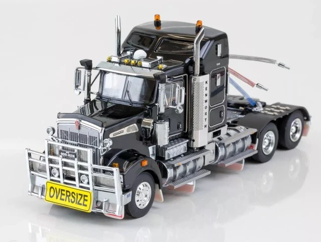 KENWORTH T909 PRIME Mover Truck - Black - Drake 1:50 Scale Model # ...