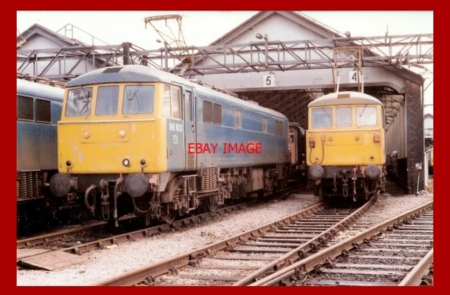 PHOTO BR Class 86 Electric Loco No 86103 EUR 2,02 - PicClick FR
