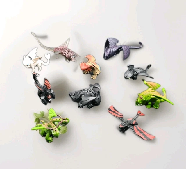 HOW TO TRAIN Your Dragon Mystery Mini Dragon Figures Bundle Joblot ...