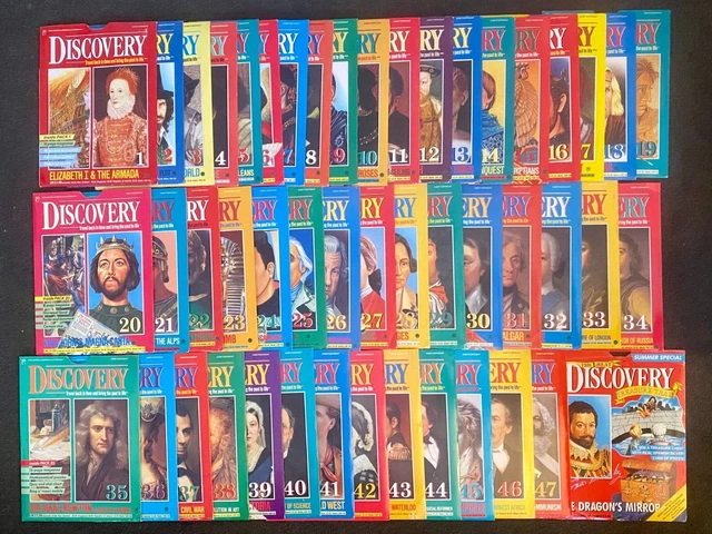 DISCOVERY MAGAZINE COLLECTION 1-47 + Extra (Marshall Cavendish) 1987-90 ...