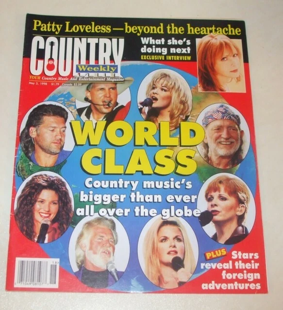COUNTRY WEEKLY MAGAZINE SHANIA TWAIN LeAnn Rimes PATTY LOVELESS ...