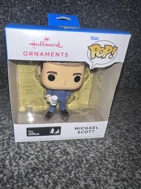FUNKO POP! HALLMARK The office Michael Scott Walmart Exc Christmas ...