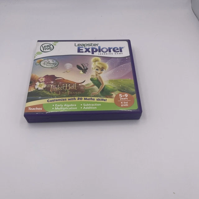 LEAPFROG LEAPSTER LEAPPAD Explorer Tinkerbell and the Lost Treasure ...