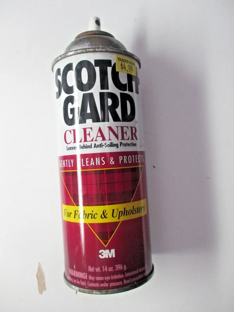 VINTAGE 3M 2000 Scotchgard Upholstery Fabric Cleaner Aerosol Movie Prop ...