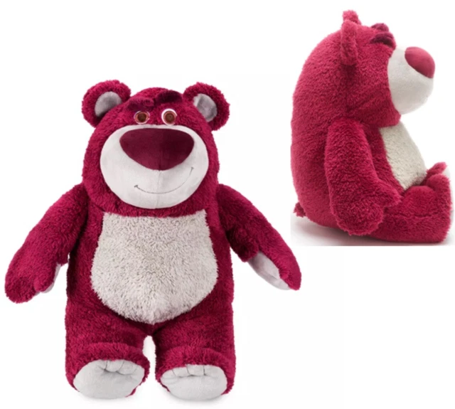 NEW OFFICIAL DISNEY Pixar 32cm Lotso Toy Story 4 Scented Hugging Bear ...