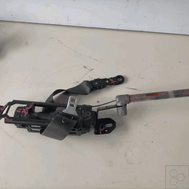 9812715380 CINTURA DI SICUREZZA ANT. per CITROEN C3 3A SERIE (B618 ...