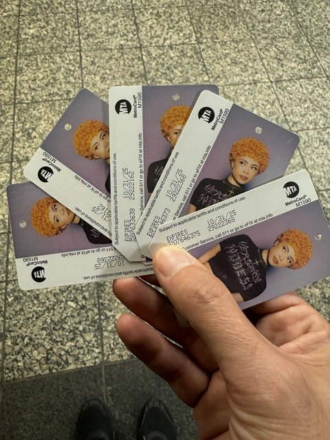 ICE SPICE METROCARD Limited Edition NYC Subway MTA NYCT $5.80 On Card ...