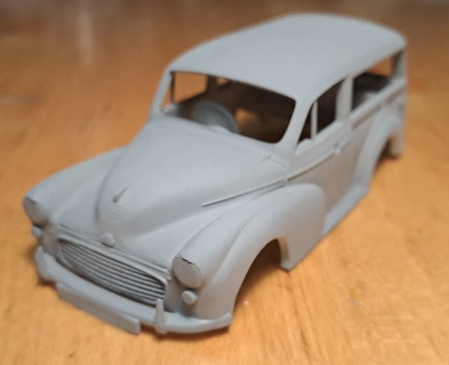 MORRIS MINOR 1000 Traveller Bodyshell - Slot Car/Airfix Conversion Kit ...