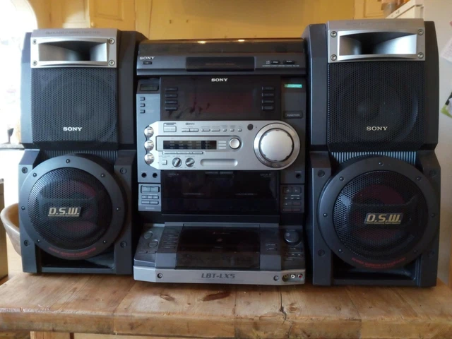 SONY LBT-LX5 SONY Midi-Hifi Vintage Retro Turntable, Cassette, CD ...