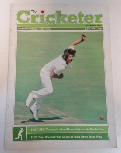 MAGAZINE - VINTAGE Sports The Cricketer International Cricket Magazine ...