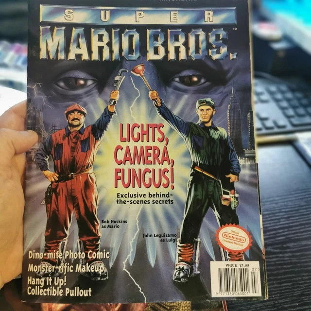 SUPER MARIO BROS The Official Movie Magazine Original 1993 Release very ...