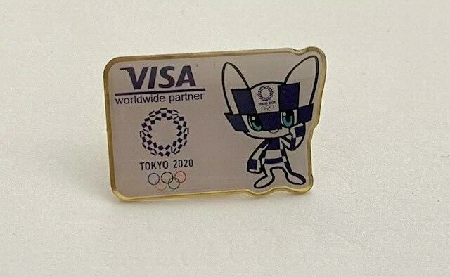 TOKIO 2020 OLYMPISCHE Spiele Japan Logo VISA Miraitowa Maskottchen Pin ... TOKIO 2020 OLYMPISCHE Spiele Japan Logo VISA Miraitowa Maskottchen Pin ...