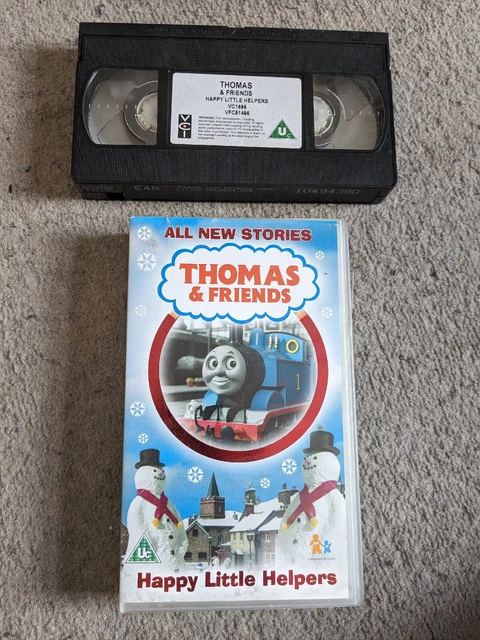 THOMAS THE TANK Engine & Friends Happy Little Helpers Kids VHS PAL ...