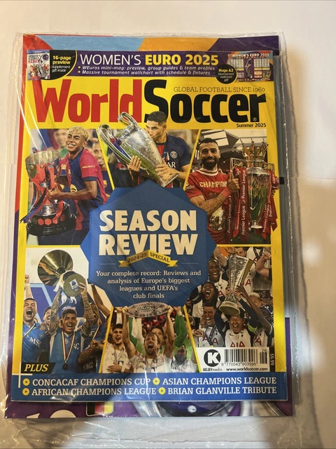 WORLD SOCCER MAGAZINE (UK) - Summer 2025 - Season Review - Women's Euro ...