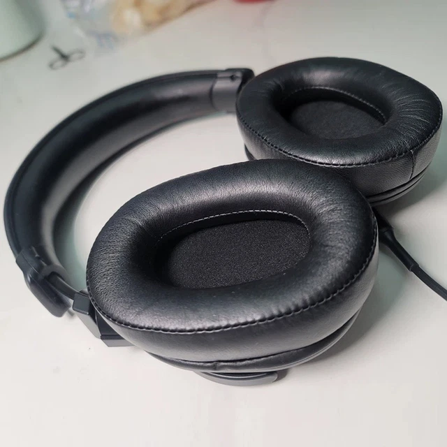 FOR SONY MDR MV1 MV2 MDR M1 MDR M1ST Premium Leather Earpad Replacement ...