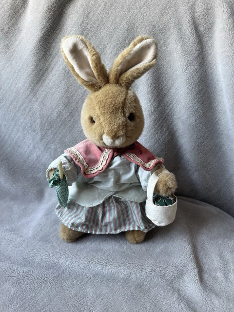 VINTAGE EDEN BEATRIX Potter Mrs. Rabbit 100th Anniversary Soft Plush ...