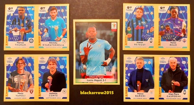 SET 5 FIGURINE Upd8-Upd12-Upd13-Upd14-Upd15 Calciatori Panini 2024-2025 EUR 2,99 - PicClick IT