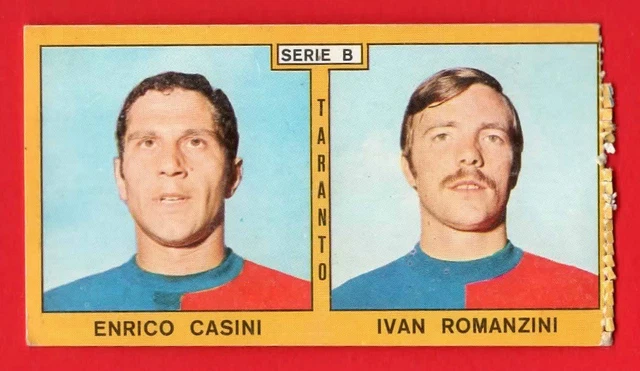 FIGURINA CALCIATORI PANINI 1969/70 - Recupero - Casini/Romanzini ...