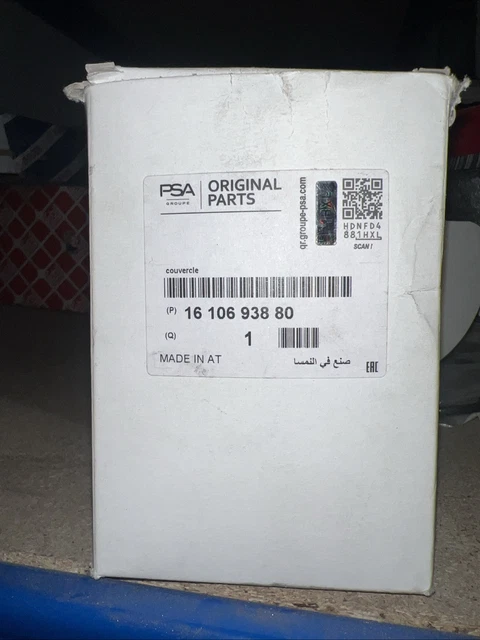 BOÎTIER DE FILTRE D’huile Original Citroen Peugeot C4 508 1.6HDI 8V ...