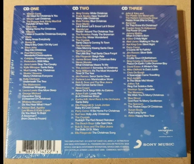 NOW THAT'S WHAT I Call Christmas - 3 CD Set - New and sealed, free ...