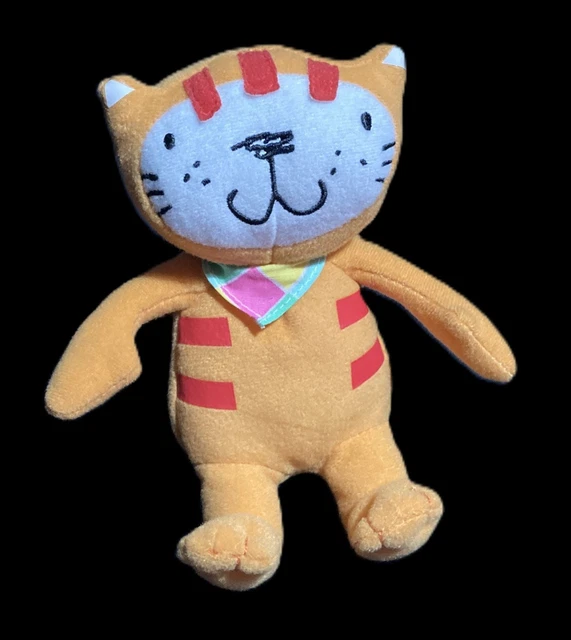 POPPY CAT PLUSH Soft Toy 2012 Golden Bear 6in Nick Jr Orange Coolabi ...
