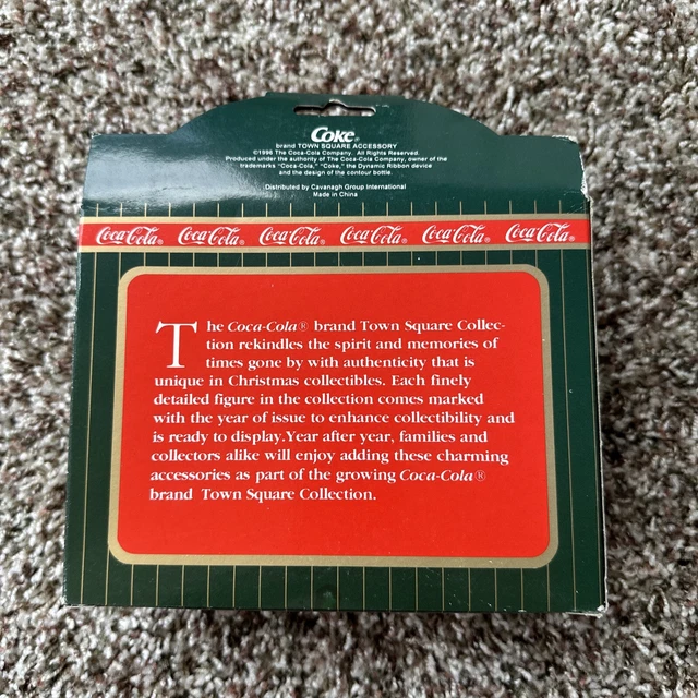 COCA-COLA TOWN SQUARE Collection Yellow Delivery Truck Item# CG2417 NIB ...