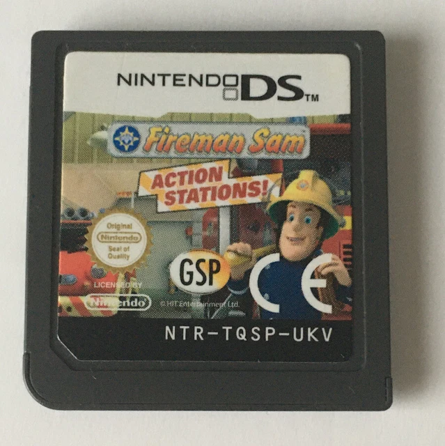 FIREMAN SAM ACTION Stations! Nintendo DS Game - No Case Or Booklet £4. ...