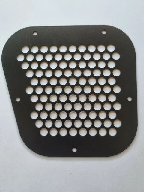 LAND ROVER DEFENDER 90/110 Black Wing SIDE Vent Grilles Air Duct Holed ...