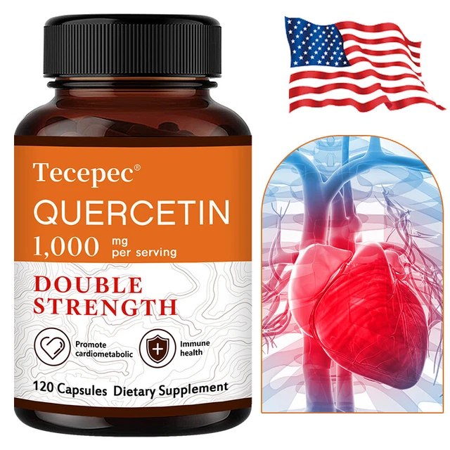 QUERCETIN 1000MG - Antioxidant Immune Support Heart Health New £17.27 ...
