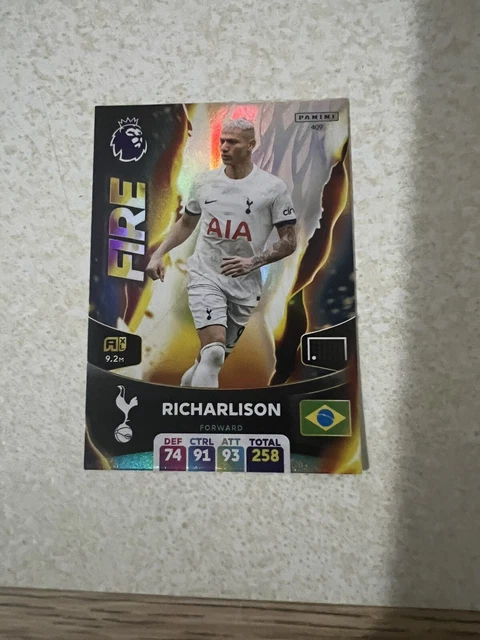 PANINI ADRENALYN XL Premier league 2024 Richarlison FIRE Card #409 £0. ...
