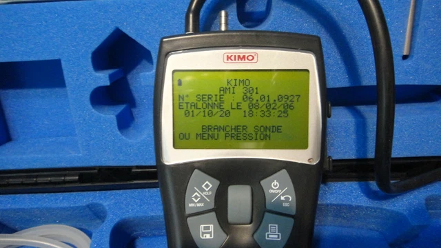 COFFRET KIMO MULTI-ANALYSEUR AMI 301 PRO Contrôleur Norme Energétique DPE EUR 450,00 - PicClick FR