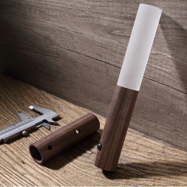 MAGNETIC HANDHELD MOVE Night Light Corridor Induction Wall Lamp Bedroom ...