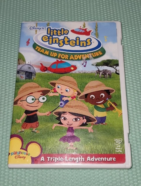 LITTLE EINSTEINS TEAM Up For Adventure DVD MOVIE DISNEY ANIMATED ...