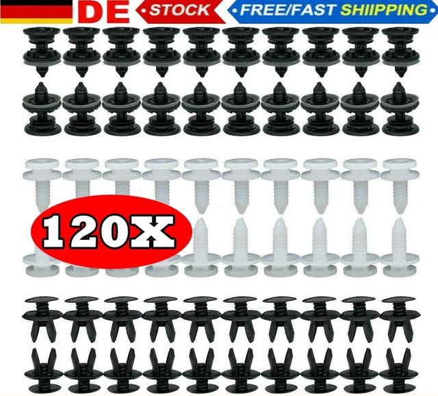 NEW 120 X Mounting Clips for VW Bus T4/T5/T6 Interior Trim Clips ...