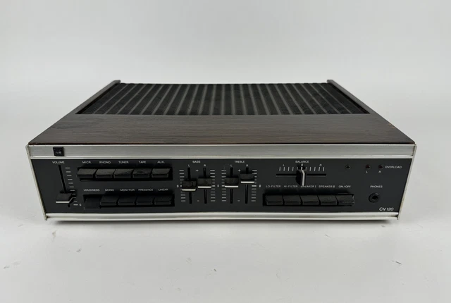 DUAL CV120 - HiFi Stereo Vollverstärker - Deutschland 1972 EUR 9,95 ...