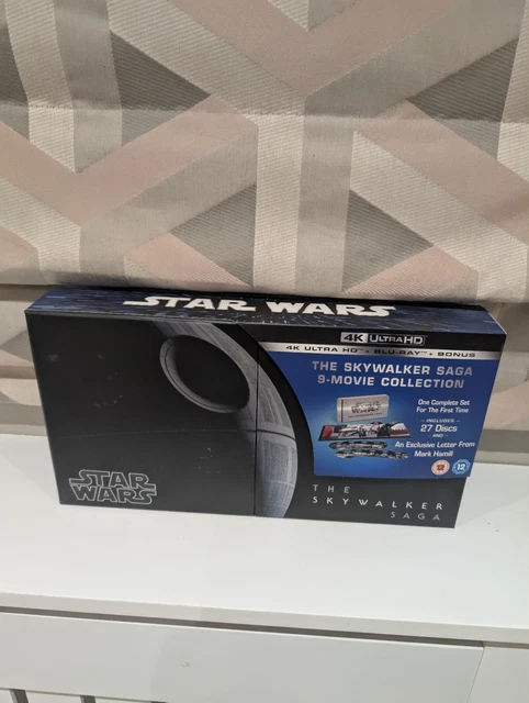 STAR WARS THE Skywalker Saga 4K UHD Box Set 27 discs Blu-ray £149.99 ...