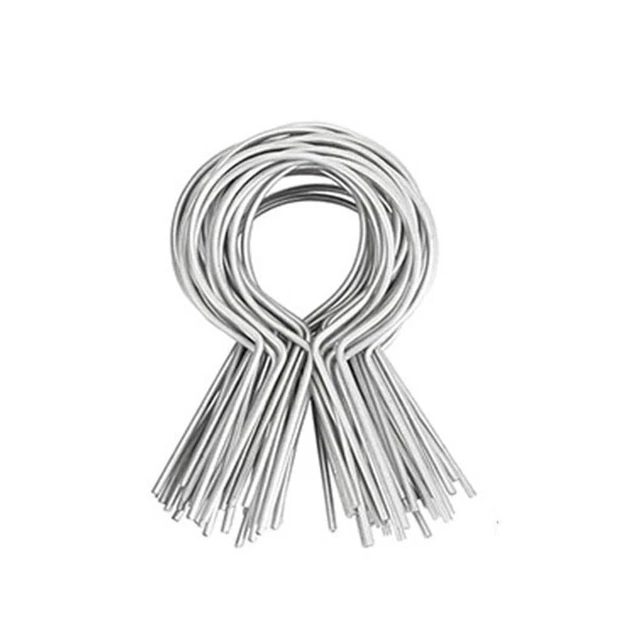 CLIPS D'ATTACHE FILAIRE en acier galvanisé pour fixation de clôture ...