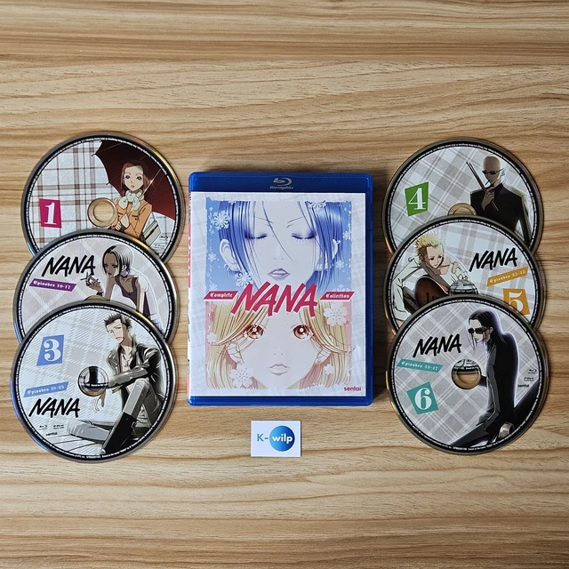 NANA COMPLETE COLLECTION Blu-ray Region A Anime 6 Disc Set *Artwork ...