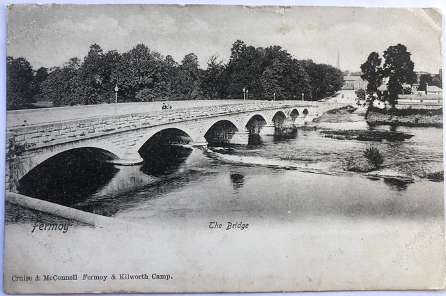 OLD POSTCARD - Fermoy The Bridge Co Cork 1904 £4.99 - PicClick UK