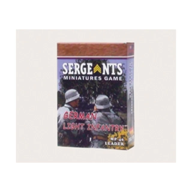 LOST BATTALION SERGEANTS Germans Light Infantry - MP40 Leader SW (New ...