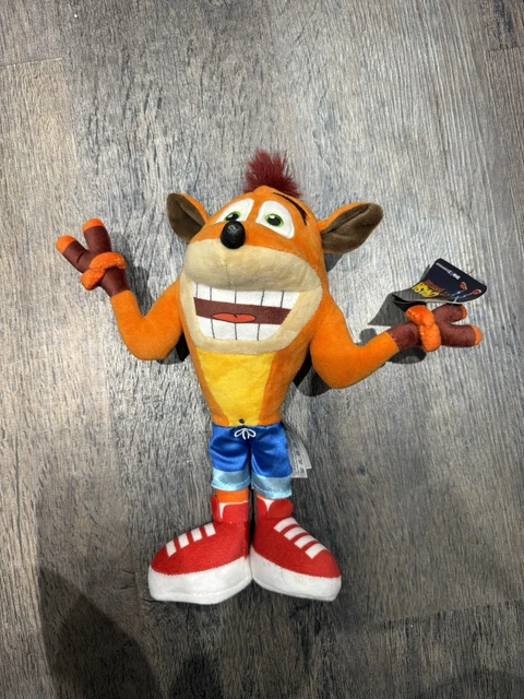 CRASH BANDICOOT PLUSH Soft Toy 24cm Activision 2022 Collectible £16.15 ...