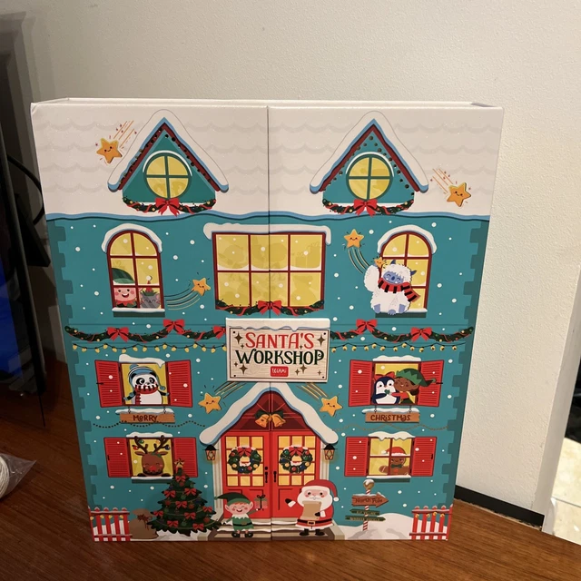 EMPTY - LEGAMI Reusable Advent Calendar – Santa’s Workshop – 34×40×7 cm ...