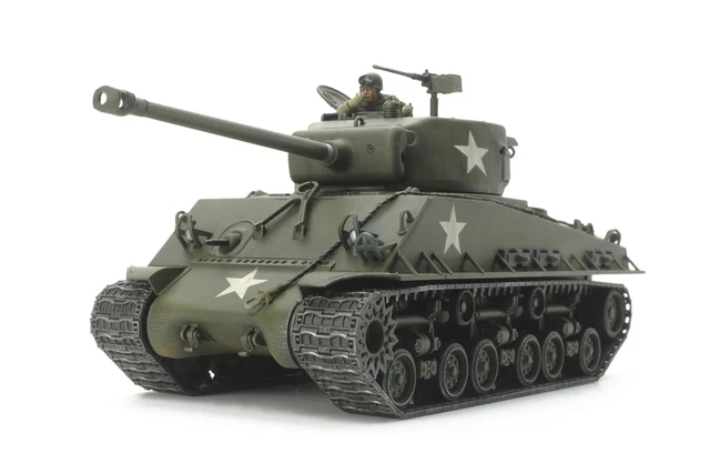 TAMIYA 32595 SHERMAN Tank M4A3E9 Easy Eight 1:48 Scale Kit £21.99 ...