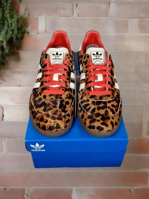 ADIDAS SAMBA OG Preloved Red Leopard Women's UK 7.5 US 9 JI2734 Brand ...