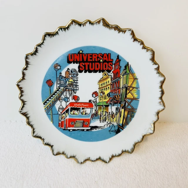 VINTAGE UNIVERSAL STUDIOS California Decorative Plate Wall Hanging Art ...