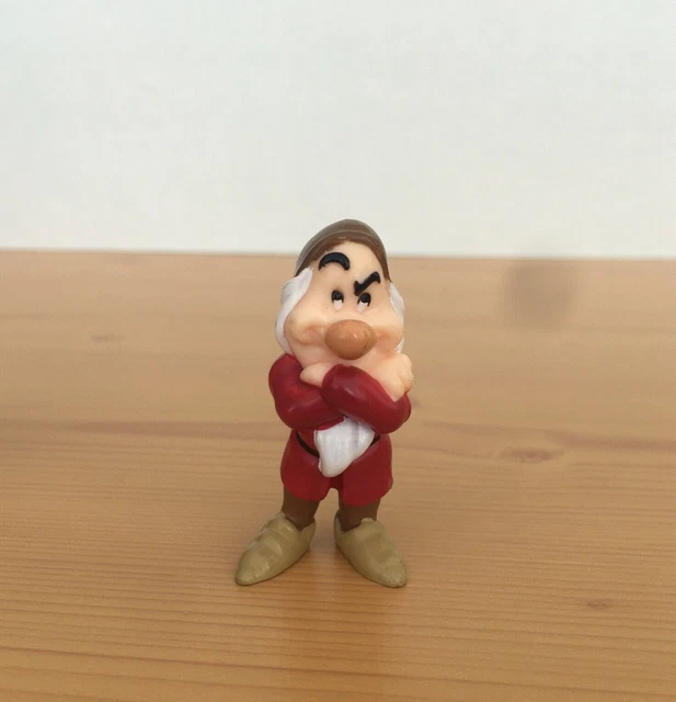 DISNEY GRUMPY FIGURE From Snow White, Small Collectible Figure £4.99 ...