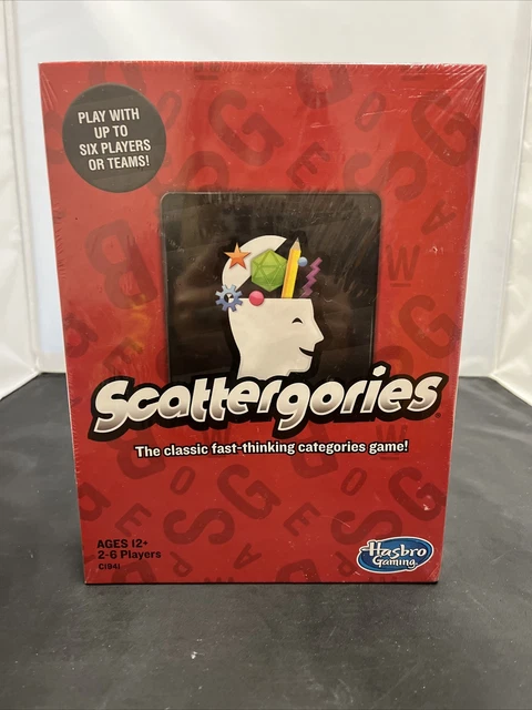SCATTERGORIES BOARD GAME Family Friends Fun Party Classic $15.50 - PicClick